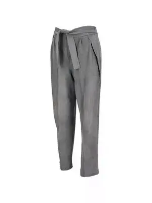 Giorgio Armani Belted Pleated Trousers