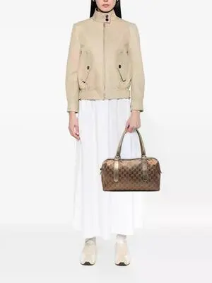 Gucci 2016-2026 Gg Satin Boston Bag