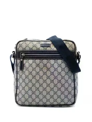 Gucci 2016-2026 Gg Supreme Crossbody Bag - Neutrals