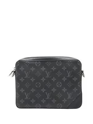 LOUIS VUITTON 2021-2026 Monogram Eclipse Trio Messenger Crossbody Bag