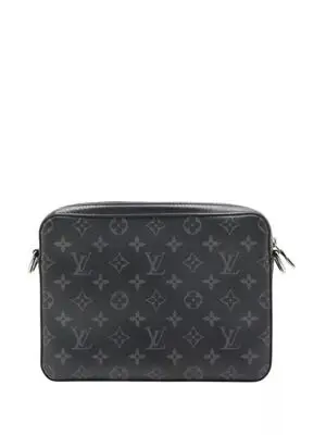 LOUIS VUITTON 2021-2026 Monogram Eclipse Trio Messenger Crossbody Bag
