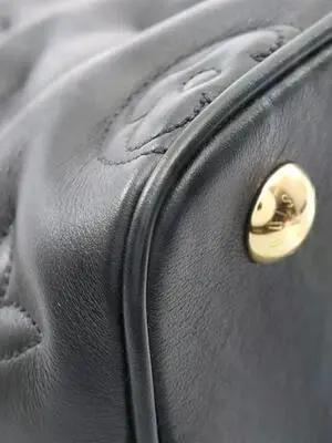 LOUIS VUITTON Monogram Calfskin Bubblegram Alma Bb Satchel