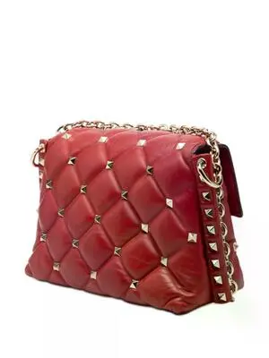 Valentino Garavani 2017-2020 Nappa Candystud Crossbody Bag