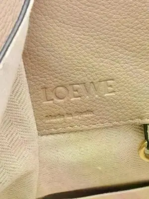 Loewe 2010-2026 Small Grained Calfskin Hammock Bag Satchel