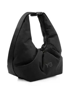 Y3 Crescent Buckle-fastening Tote Bag
