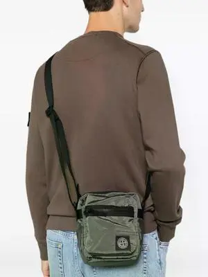 Stone Island Logo Patch Messenger Bag