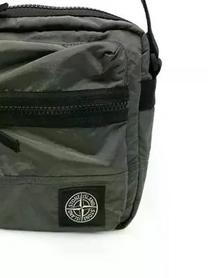 Stone Island Logo Patch Messenger Bag