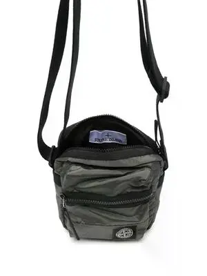 Stone Island Logo Patch Messenger Bag