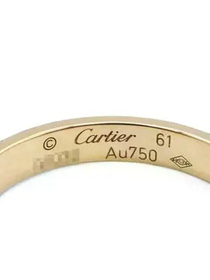 Cartier 18k Yellow Love Ring - Gold