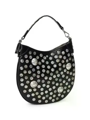Polo Ralph Lauren Mini Stud-embellished Leather Shoulder Bag