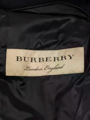 Burberry Down Jacket With Detachable Hood And Faux Fur Trim