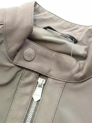 Hermès 2010s Serie Button Blouson Jacket - Grey
