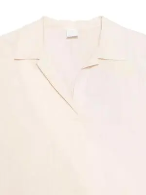 Eleventy Spread-collar Short-sleeve Dress