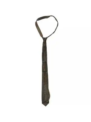 LAYER ZERO Leather Tie - Green