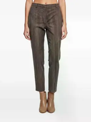 Balmain Striped-pattern Trousers