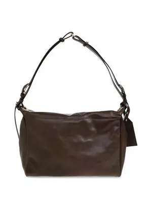Furla Ginevra Leather Shoulder Bag - Brown