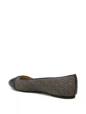 Michael Kors Logo-plaque Ballet Flats