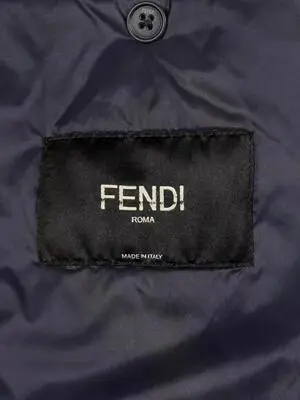 Fendi 2010s Ff Embossed Shirt Jacket