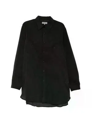 Yohji Yamamoto Partially Padded Jacket - Black