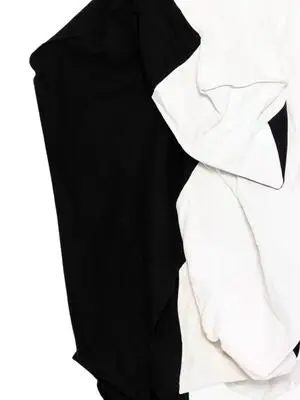 Yohji Yamamoto Asymmetrical Box-pleat Skirt
