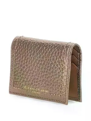 GIANNI CHIARINI Bubble Leather Card Holder