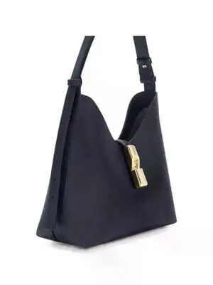 Furla Goccia Leather Shoulder Bag - Blue