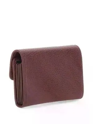 GIANNI CHIARINI Dollaro Hammered Leather Wallet