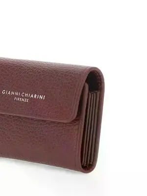 GIANNI CHIARINI Dollaro Hammered Leather Wallet