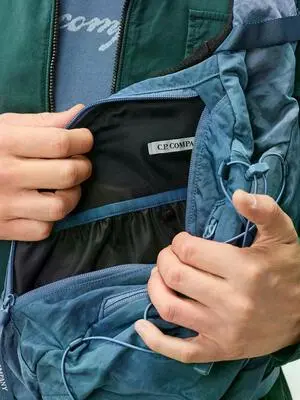 C.P. COMPANY C.P. Company Lens Detail Bungee-Cord Shoulder Bag Blue