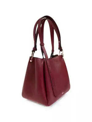 Furla Grained Leather Shoulder Bag