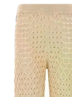 KANGRA Openwork Knit Trousers