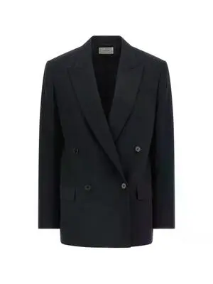 THE ROW Paden Double-breasted Suit Jacket