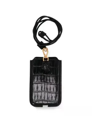TOM FORD Crocodile-effect Phone Case