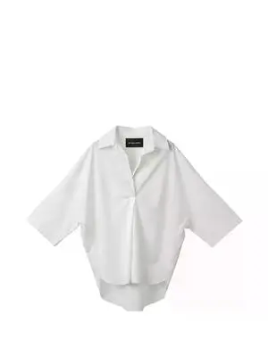 Black Label V-neck Blouse