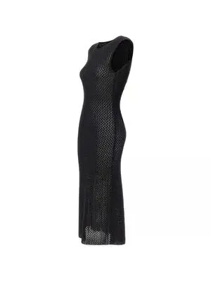 THE GARMENT Tanzania Back Openwork Knit Midi Dress