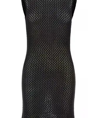 THE GARMENT Tanzania Back Openwork Knit Midi Dress