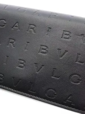 BVLGARI 2010s Infiniteum Chain Wallet - Black