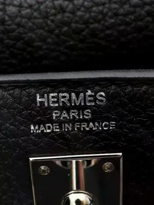 Hermès 2019 25 Kelly Two-way Handbag - Black