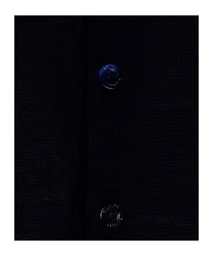 Canali Button-up Long-sleeved Polo Shirt