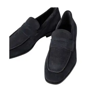 TOD'S Dark Navy Loafers