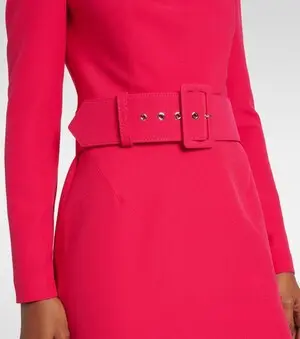 SAFIYAA LONDON Belted Midi Dress