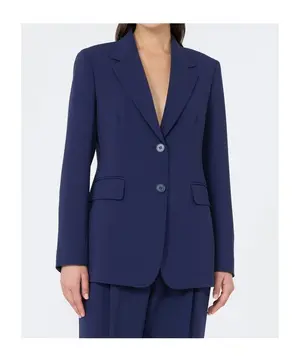 Max Mara Lapel Long-sleeved Suit Jacket