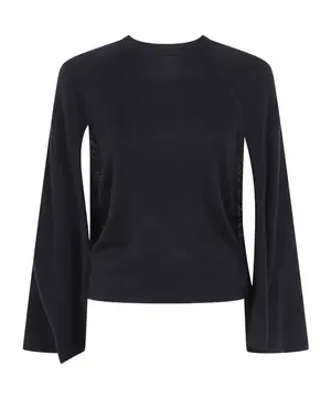 Ralph Lauren Sweater Round Neck Pullover - Black