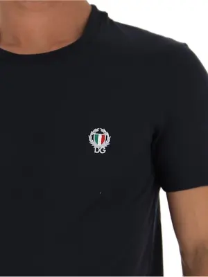 Dolce & Gabbana Logo Crest T-shirt