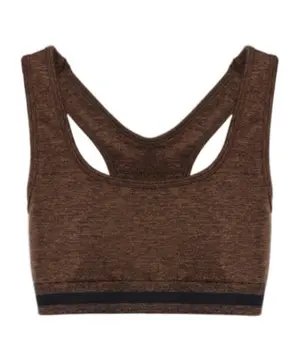 The Upside Marle Seamless Jade Bra - Cocoa
