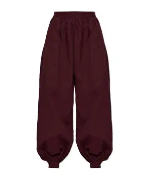 ROTATE BY BIRGER CHRISTENSEN Elastic Waist Tapered Leg Casual Pants