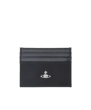 VIVIENNE WESTWOOD Rectangular Card Holder - Black