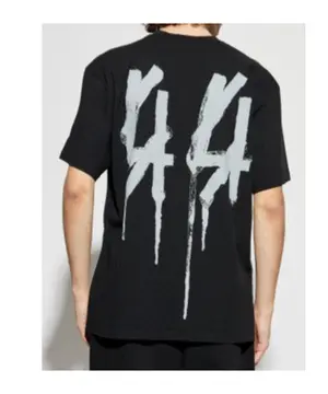 44 LABEL GROUP Logo Printed Crewneck T-shirt
