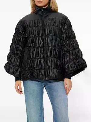 ALLSAINTS Nyeele Ruched Zip Jacket
