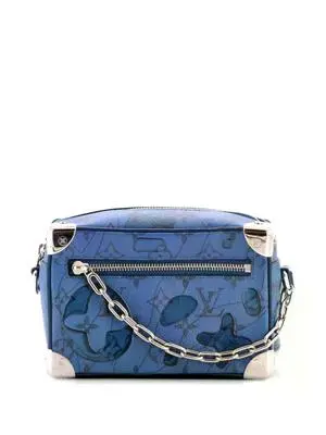 LOUIS VUITTON Soft Trunk Bag Aquagarden Monogram Canvas Mini Travel Bag